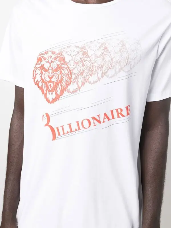 BILLIONAIRE Logo-print Cotton T-shirt