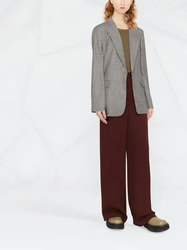 Brunello Cucinelli Prince Of Wales Single-breasted Blazer