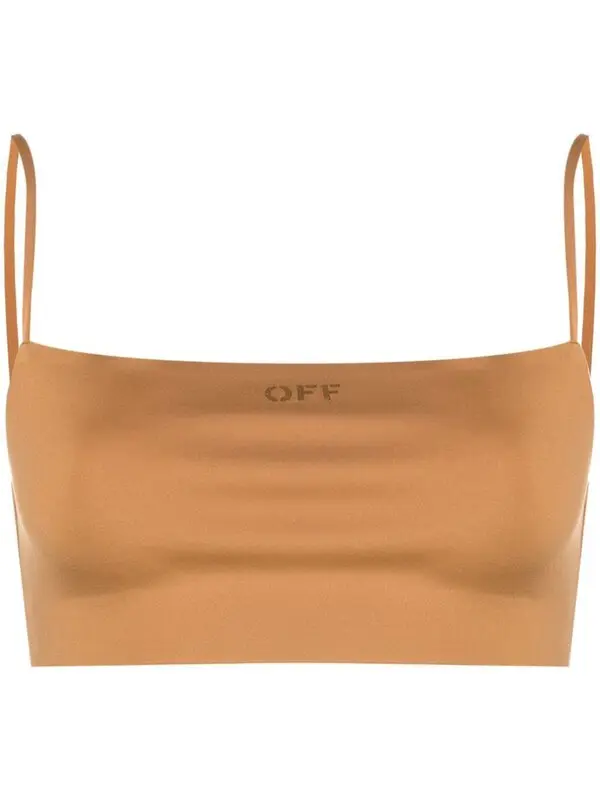 Off-White Logo-print Cropped Vest