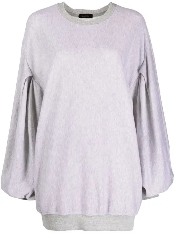 MADE IN TOMBOY Oversized Puff-sleeve Sweatshirt