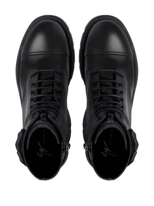 GIUSEPPE ZANOTTI Harlock Zalì Combat Boots