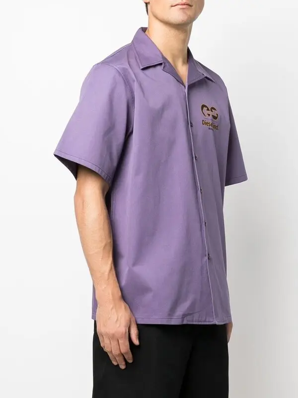 DIESEL® Logo-print Short-sleeved Shirt