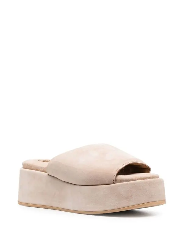 Moma Suede Platform Sandals