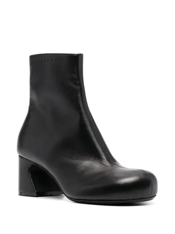 Marni Zipped Ankle Boots