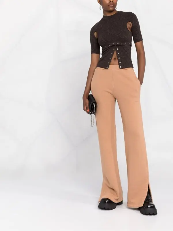 Off-White Diag Straight-leg Track Pants - Neutrals