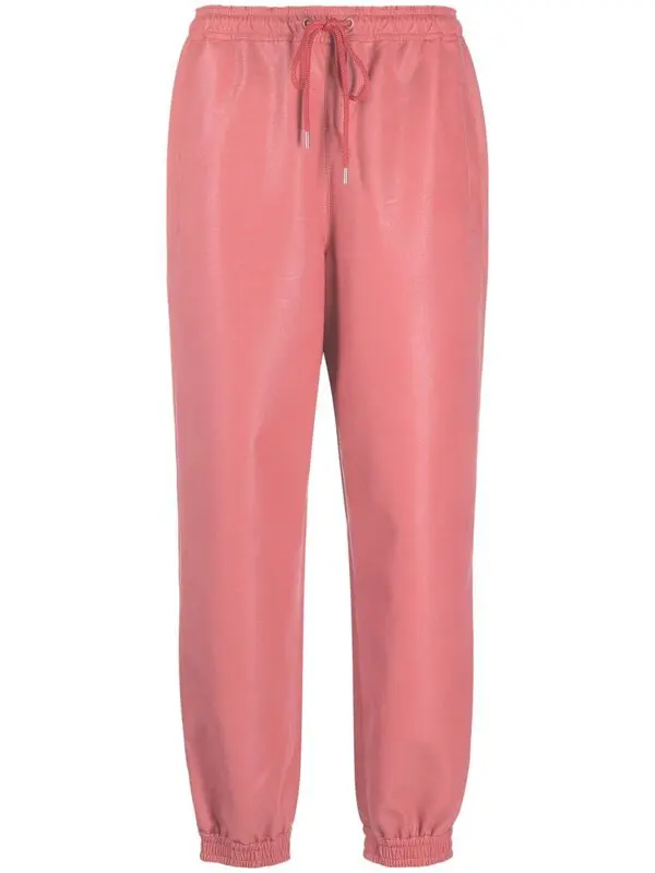 Stella McCartney Faux Leather Tapered Trousers