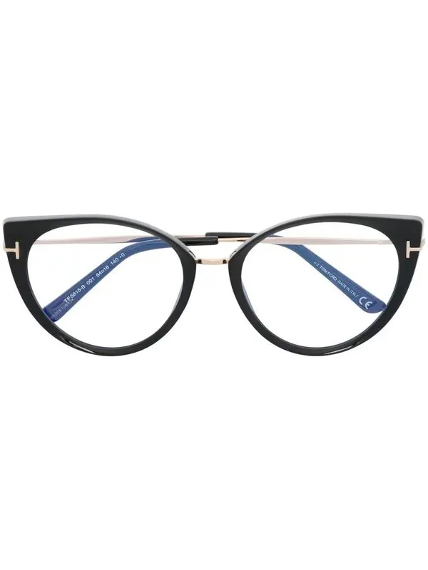 TOM FORD Cat-eye Optical Glasses - Black
