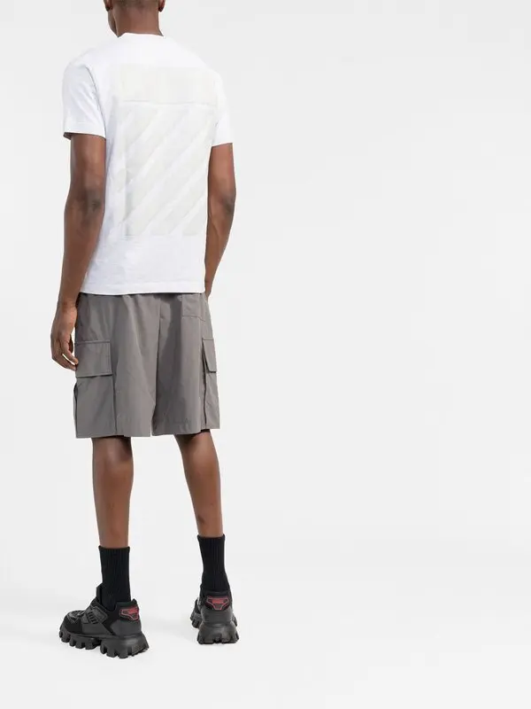 Off-White Diag Tab Cotton T-shirt - Grey