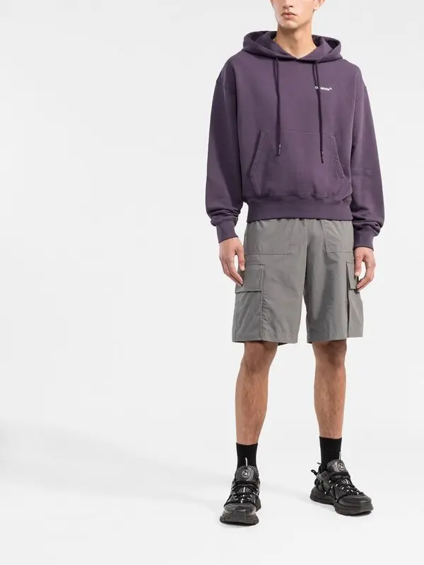 Off-White Graphic Print Hoodie