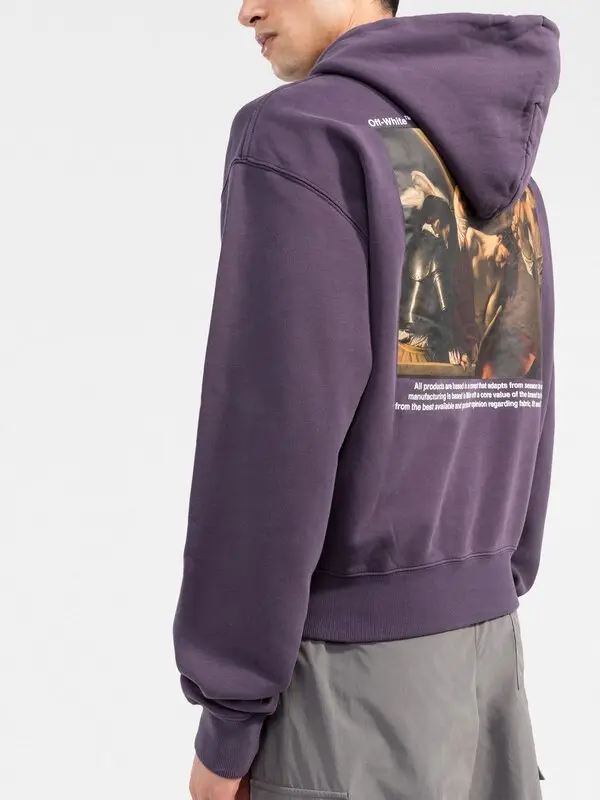 Off-White Graphic Print Hoodie