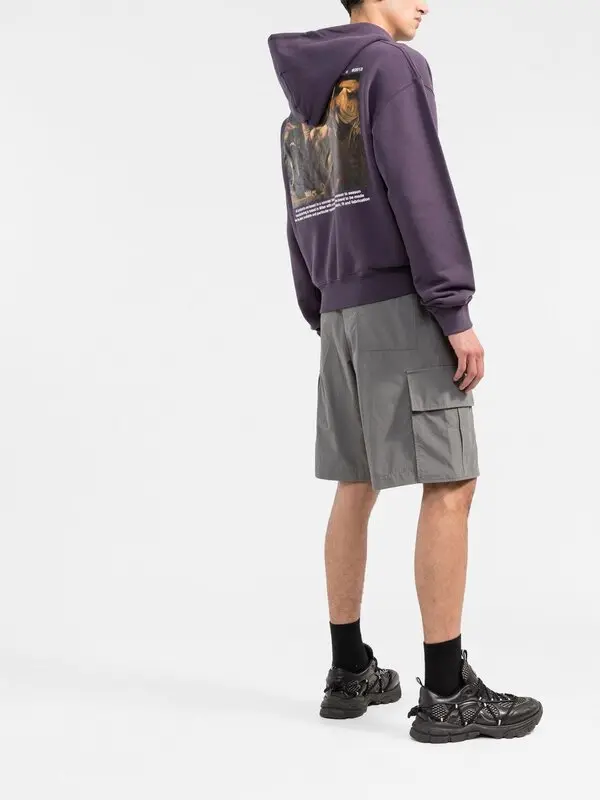 Off-White Graphic Print Hoodie