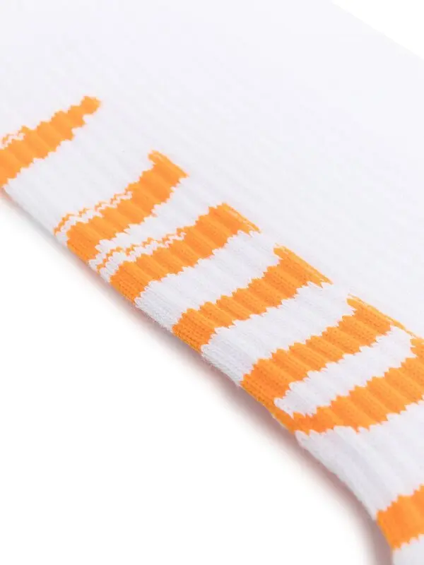 Amiri Logo-print Socks