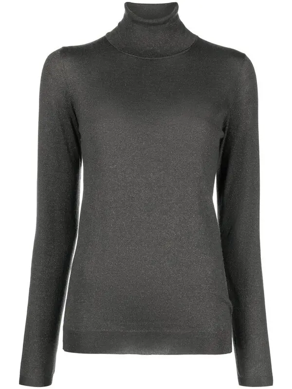 Brunello Cucinelli Rollneck Jumper - Grey