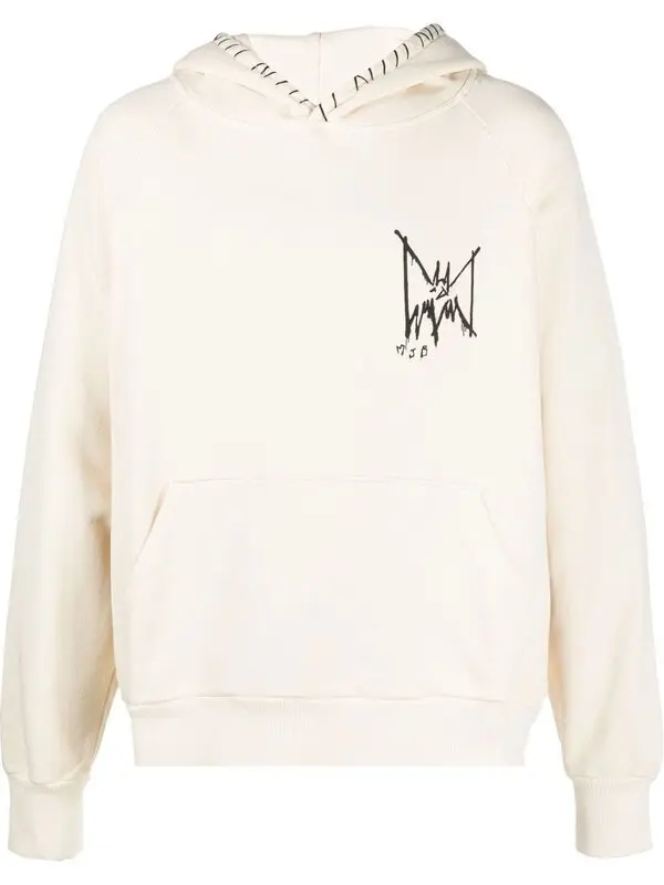 MJB - MARC JACQUES BURTON Graphic-print Cotton Hoodie
