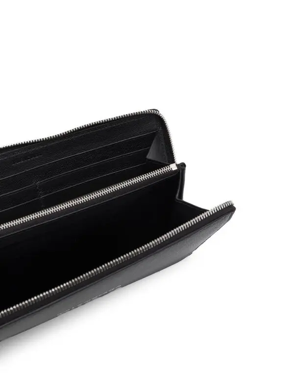 Balenciaga Logo-print Continental Wallet