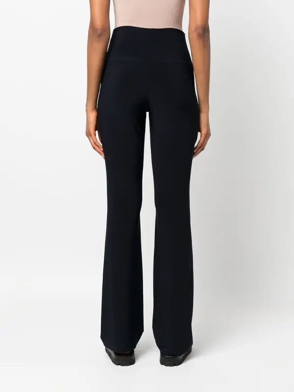 Norma Kamali High-rise Flared Trousers