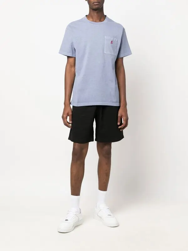 Gramicci Belted Cotton Shorts - Black
