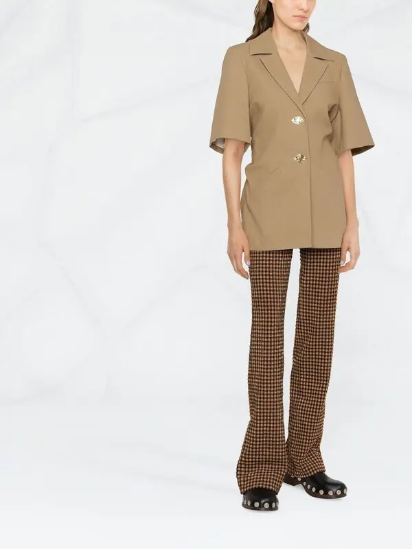 GANNI Single-breasted Blazer