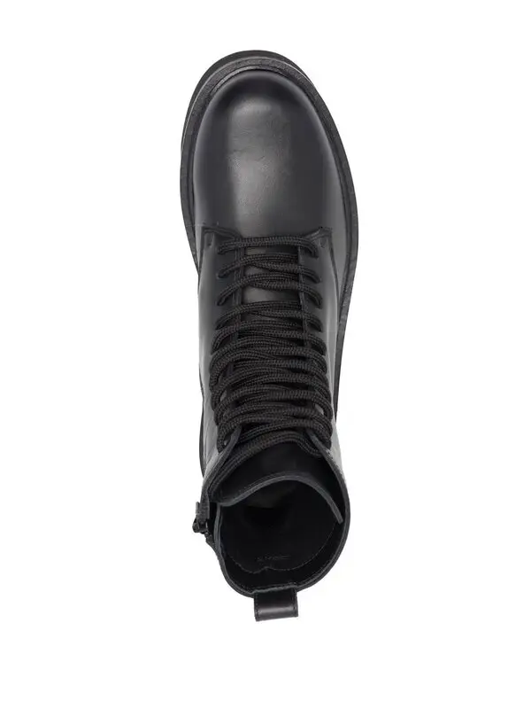 Furla Leather Lace-up Boots