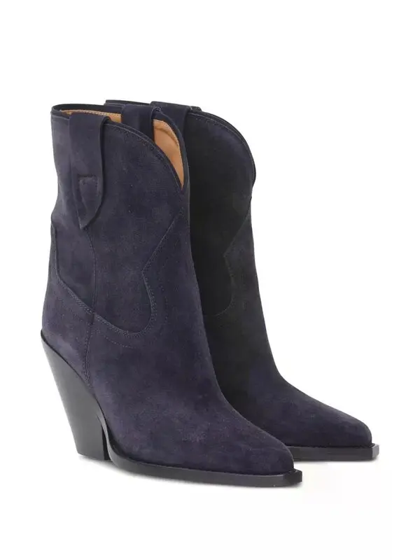 Isabel Marant Étoile Leyane High-heeled Cowboy Boots - Black
