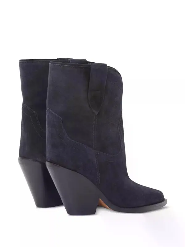 Isabel Marant Étoile Leyane High-heeled Cowboy Boots - Black