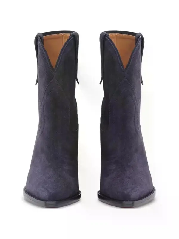 Isabel Marant Étoile Leyane High-heeled Cowboy Boots - Black