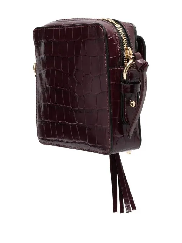 See By Chloé Faye Crocodile-embossed Camera Bag