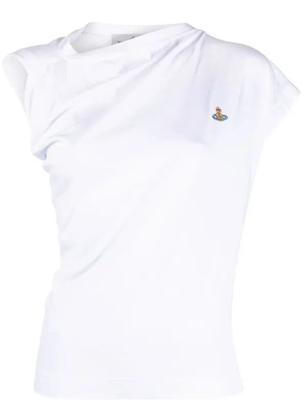 VIVIENNE WESTWOOD Hebo Asymmetric T-shirt - White