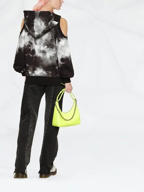 Versace Tie-dye Cut-out Hoodie