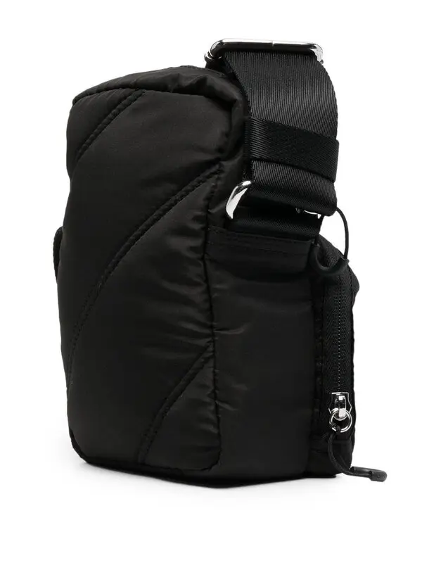 GANNI Quilted Tech Crossbody Bag