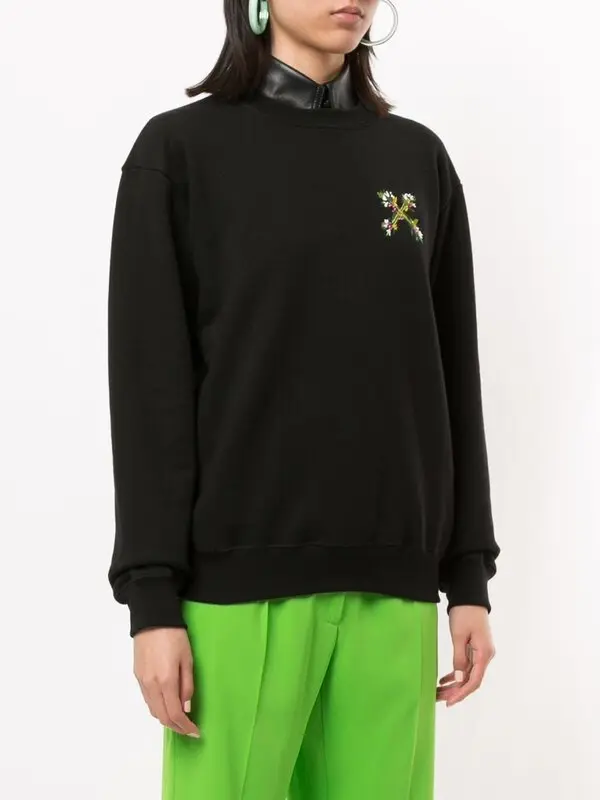 Off-White Flowers Arrows Sweatshirt