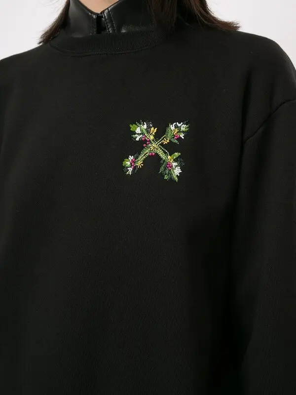 Off-White Flowers Arrows Sweatshirt