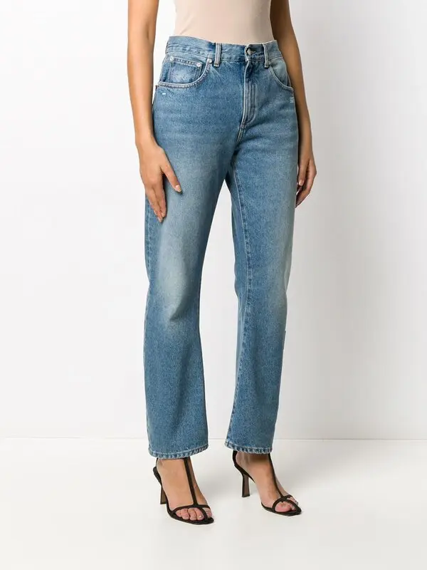 Off-White Loose-fit Straight Leg Jeans