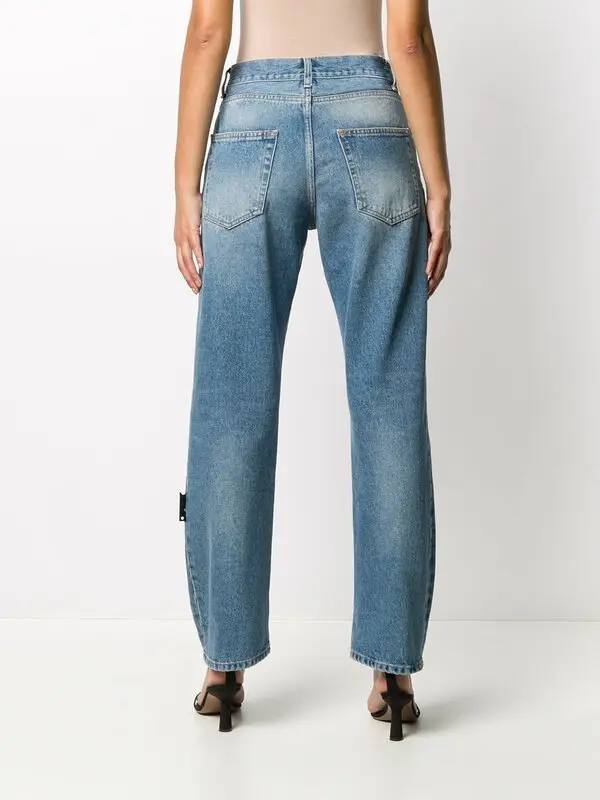 Off-White Loose-fit Straight Leg Jeans