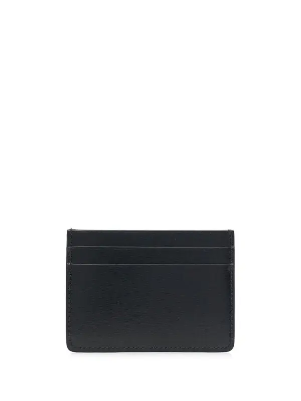 JIL SANDER Logo-lettering Leather Cardholder - Black