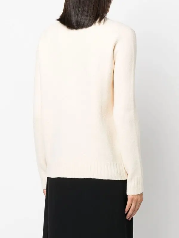 JIL SANDER Button-down Knit Cardigan - Neutrals