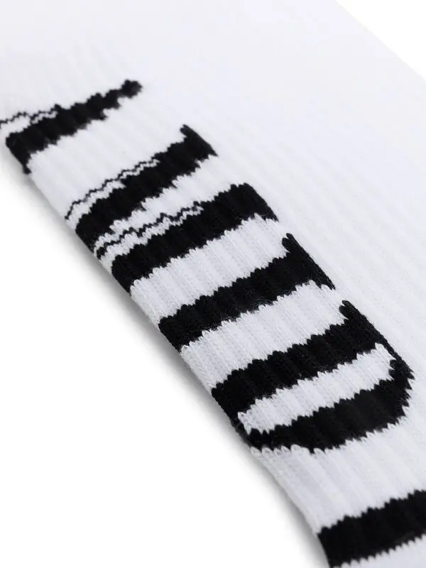 Amiri Logo-print Cotton Socks