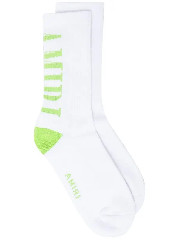 Amiri Logo-print Socks
