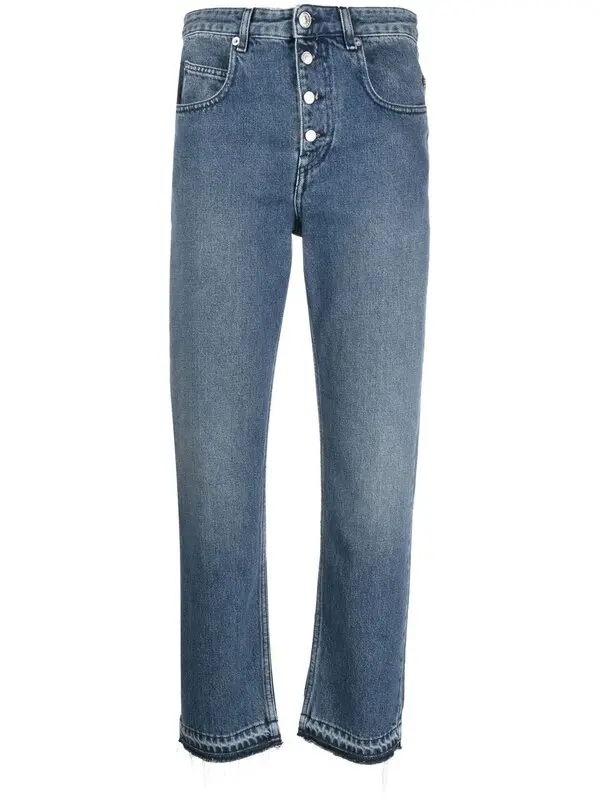 MARANT ETOILE Beldon Straight-leg Jeans - Blue