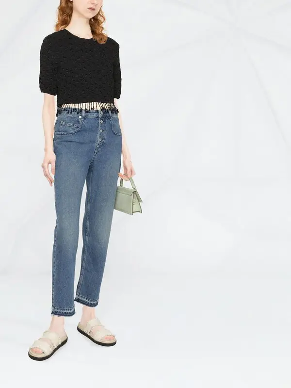 MARANT ETOILE Beldon Straight-leg Jeans - Blue