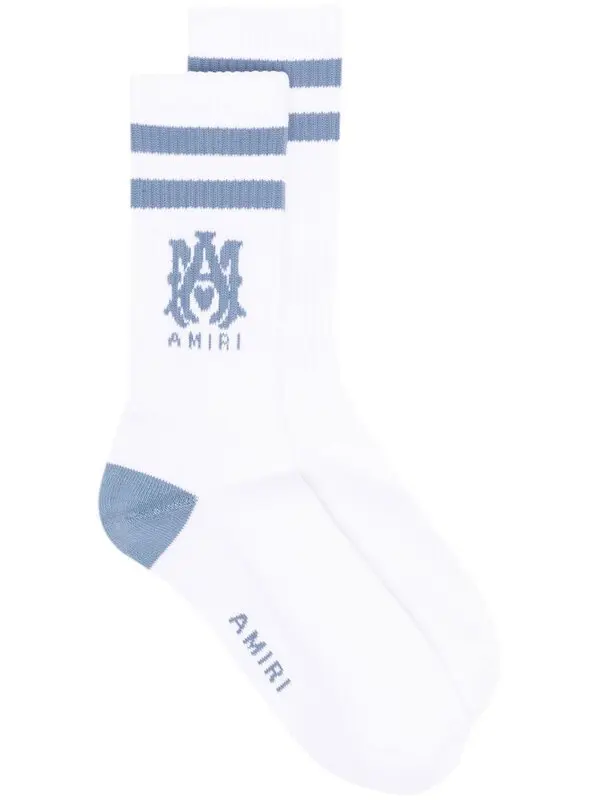 Amiri Monogram-print Socks