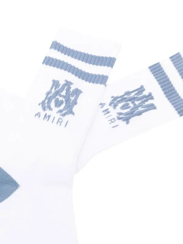 Amiri Monogram-print Socks