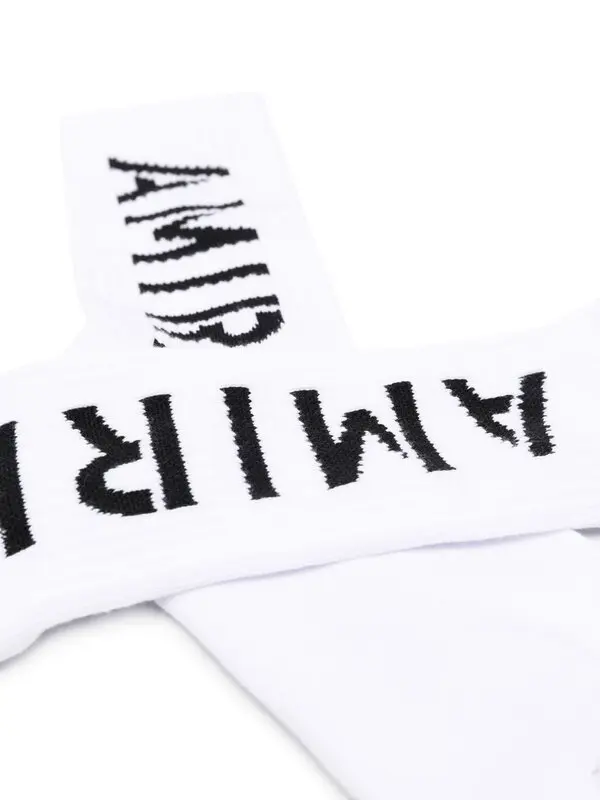 Amiri Logo-print Socks