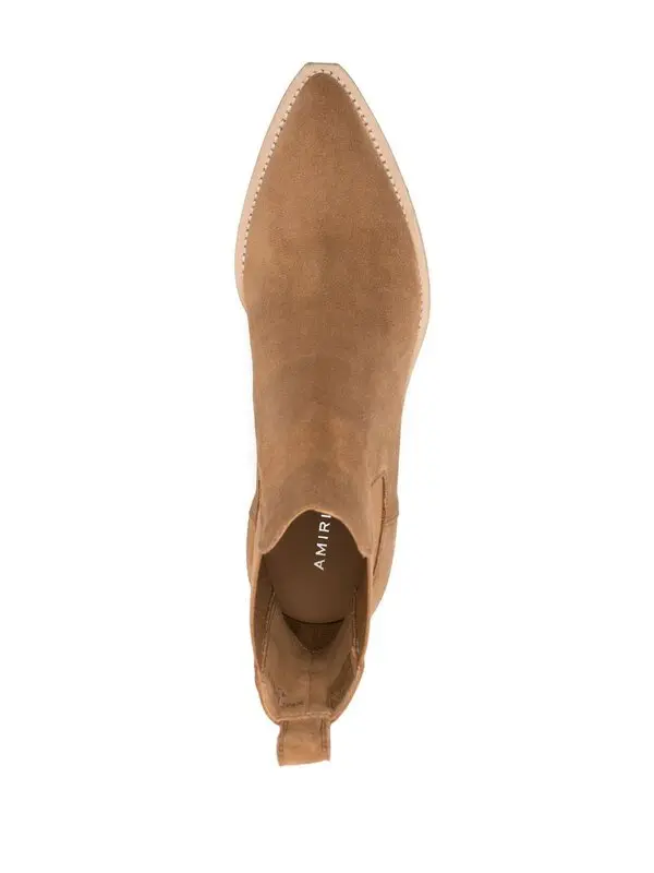 Amiri Suede Ankle Boots