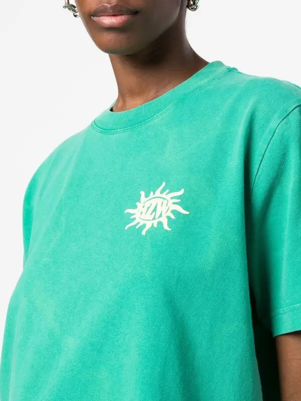 HOLZWEILER Graphic Print Organic Cotton T-shirt