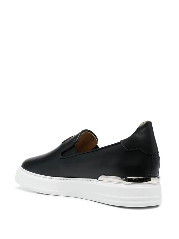 Philipp Plein Hexagon-logo Slip-on Sneakers