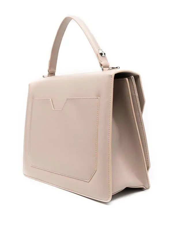 Philipp Plein Quilted Leather Top-handle Bag