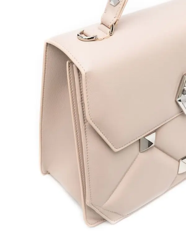 Philipp Plein Quilted Leather Top-handle Bag