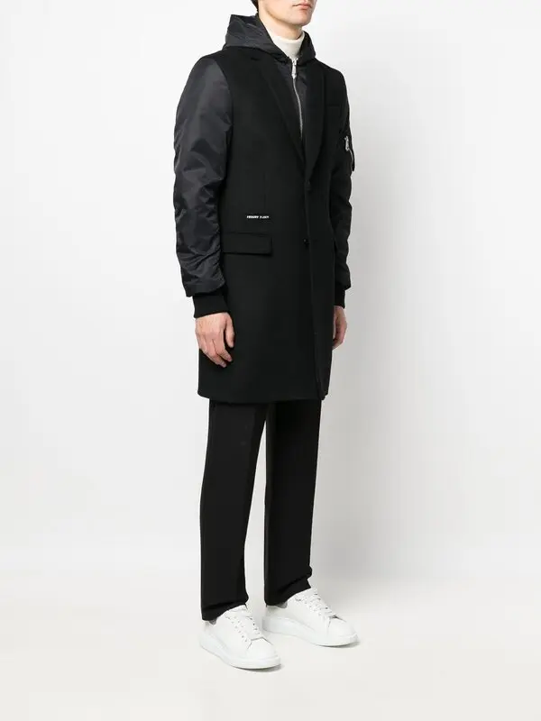 Philipp Plein Zip-up Hooded Coat