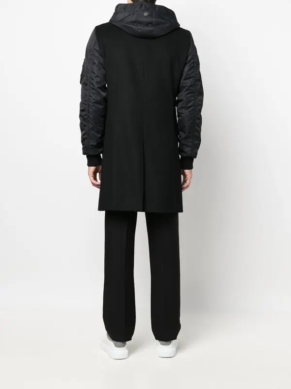 Philipp Plein Zip-up Hooded Coat